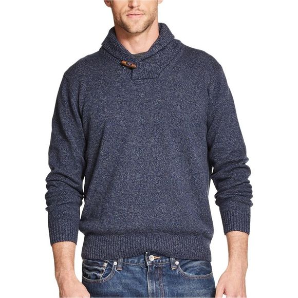 Weatherproof | Sweaters | Weatherproof Mens Shawl Collar Knit Sweater ...